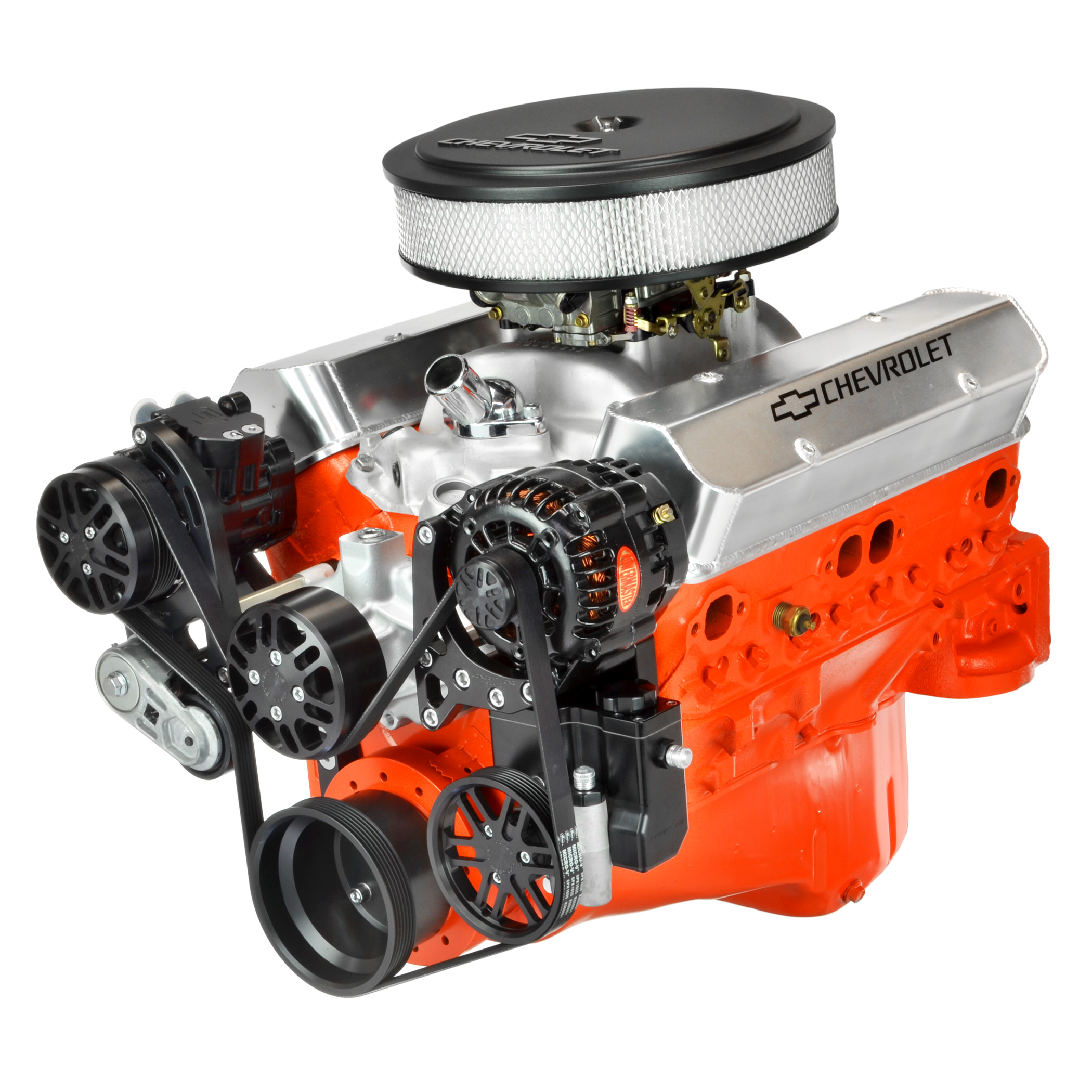 SB Chevy Serpentine Pulley Kit – Alternator AC Power Steering – Kilgore ...