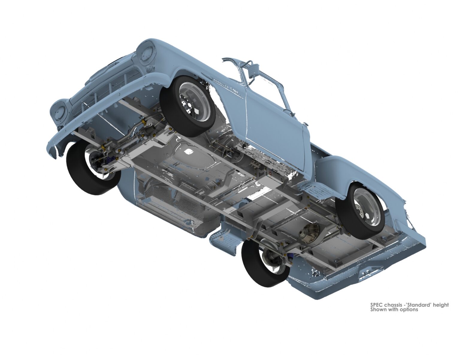 1955-1959 3100 Pickup Chassis | Roadster Shop SPEC – Kilgore Kustoms