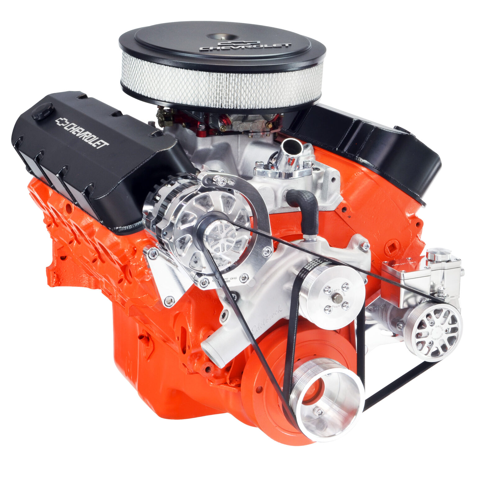 BB Chevy Pulley Kit – Alternator PS – Dual Belt – Kilgore Kustoms